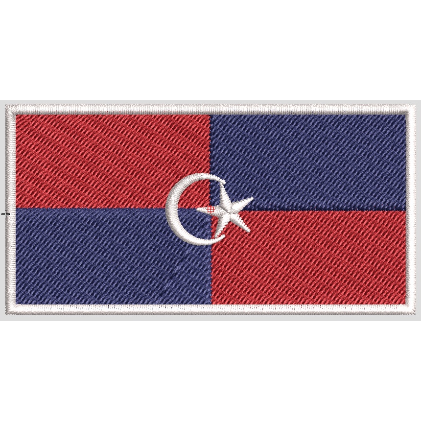 BENDERA KULAI SULAM / EMBROIDERY ( PATCHES / IRON ON / VELCRO ...