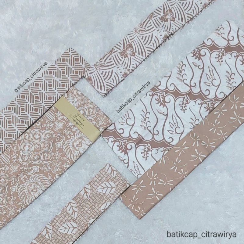Brown Scratch Brand Batik Fabric. | Shopee Malaysia