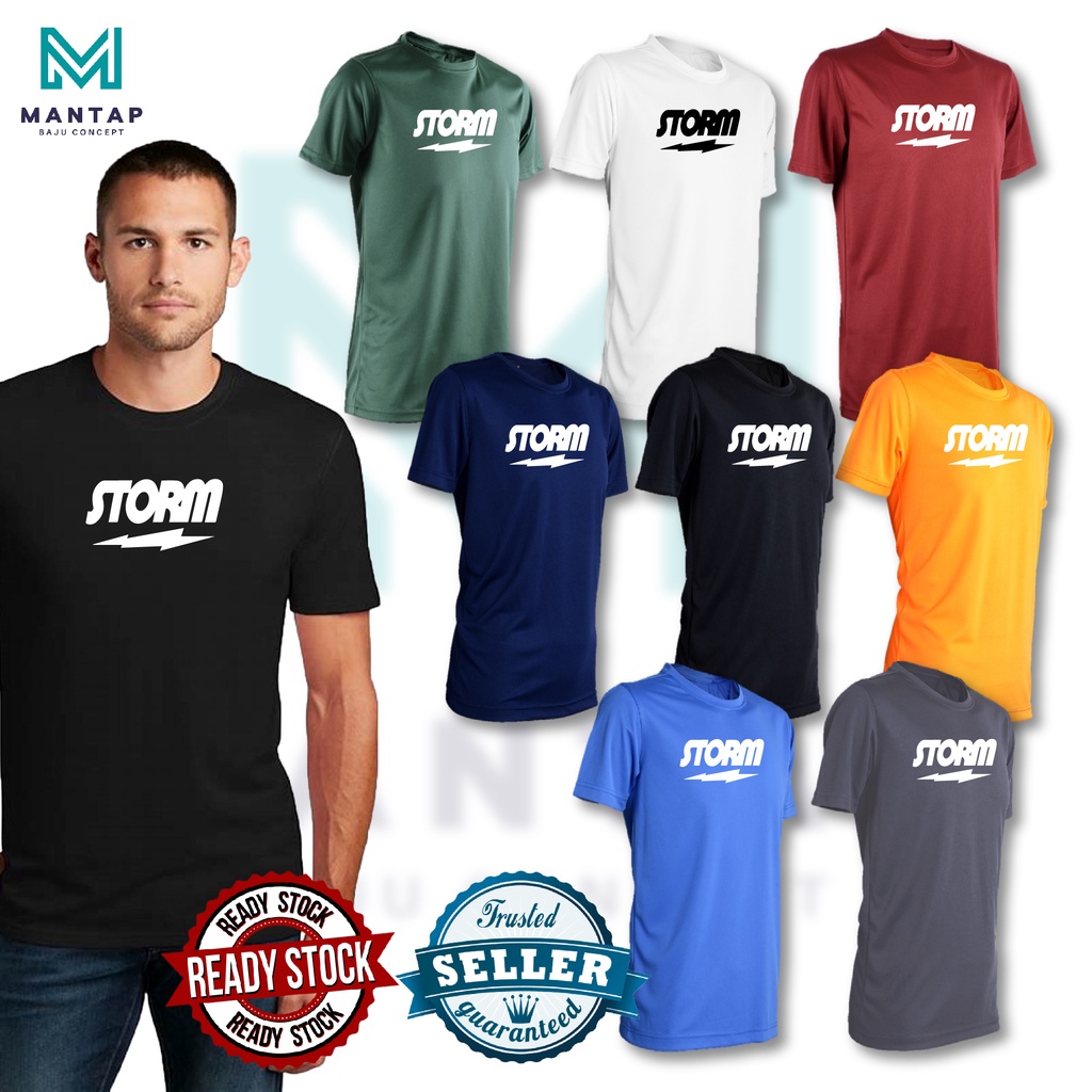 BOWLING JERSEY / STORM SHIRT PEMINAT BOWLING SHIRT BAJU BOWLING MURAH ...