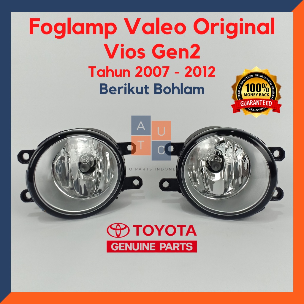 Vios Fog Lamp/ Vios GEN2 Fog Lamp/ Vios Fog Lamp Original Valeo 2007 ...