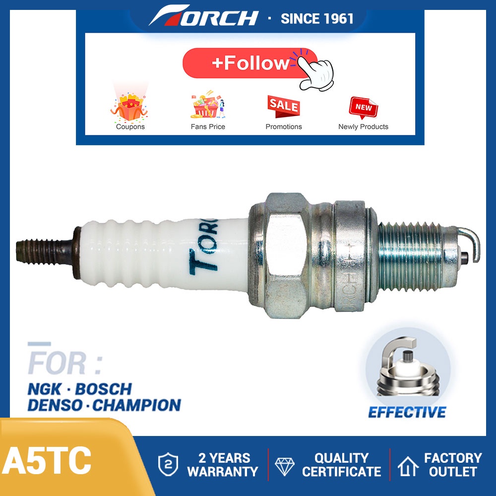 1PCS NEW Motorcycle Accessories Original TORCH Spark Plugs High ...