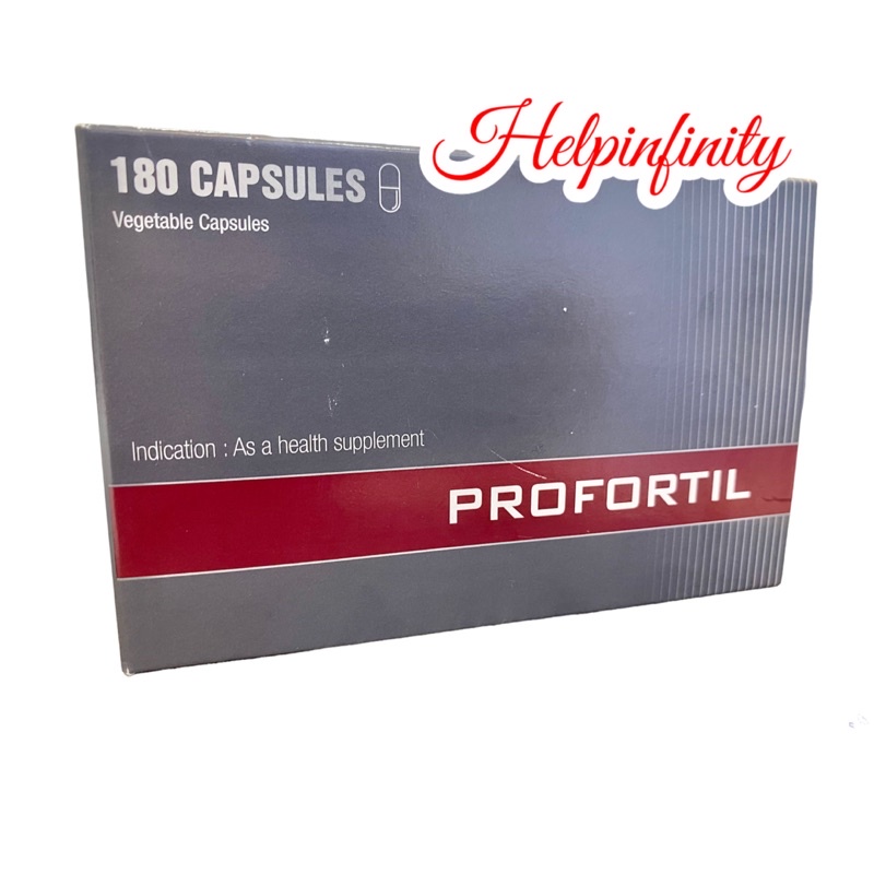 Profortil Vegecaps to Improve Men’s Vitality General Health | Shopee ...