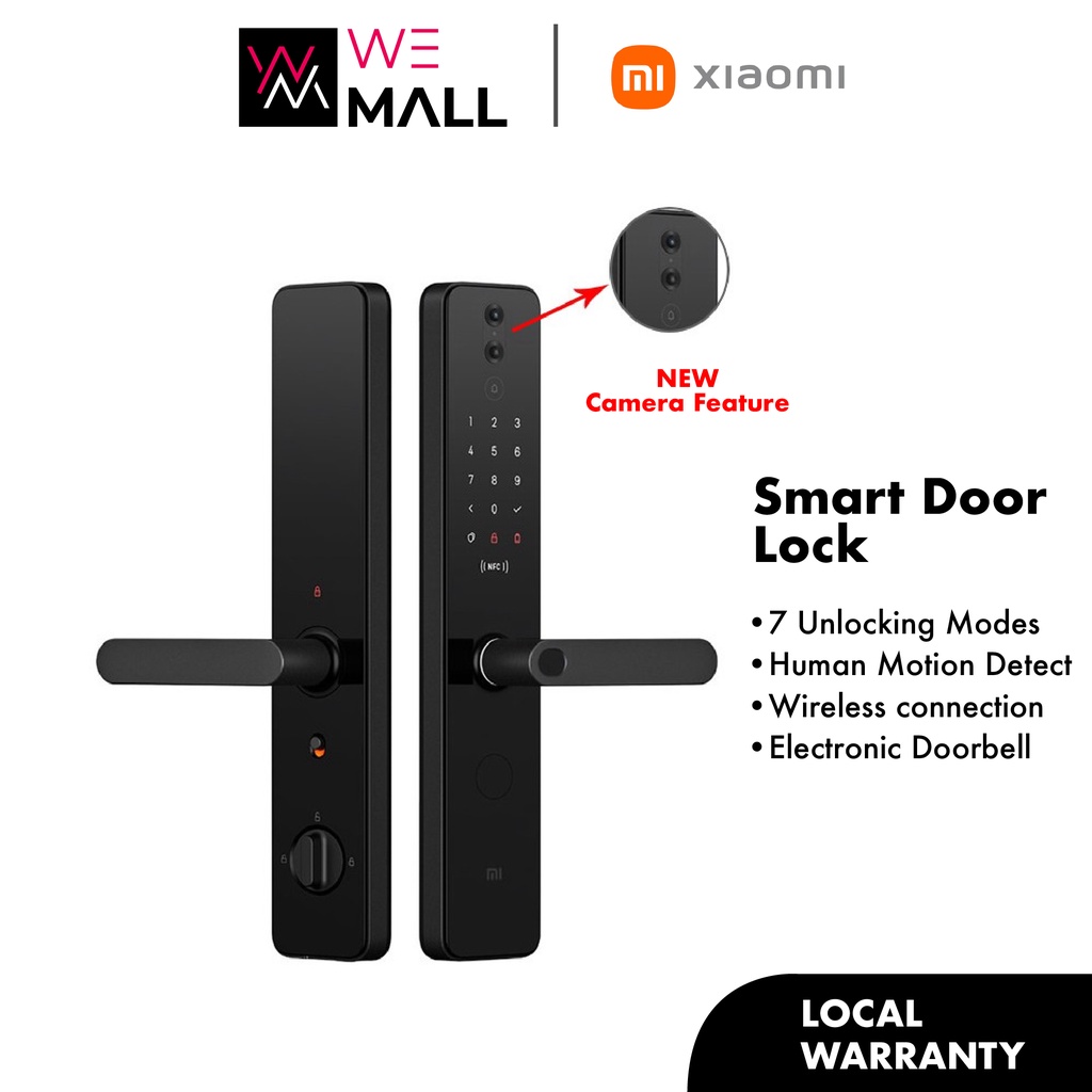 Xiaomi Mijia Mi Smart Door Lock PRO Xiomi Door Lock Fingerprint ...