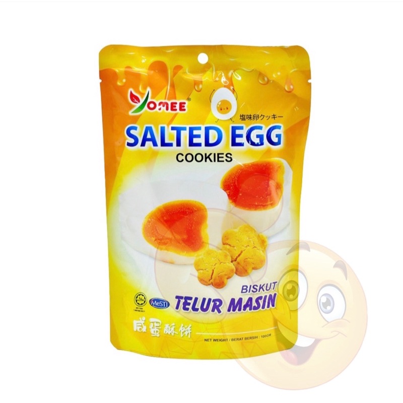 Yomee Salted Egg Flavour Cookies 100g | Shopee Malaysia