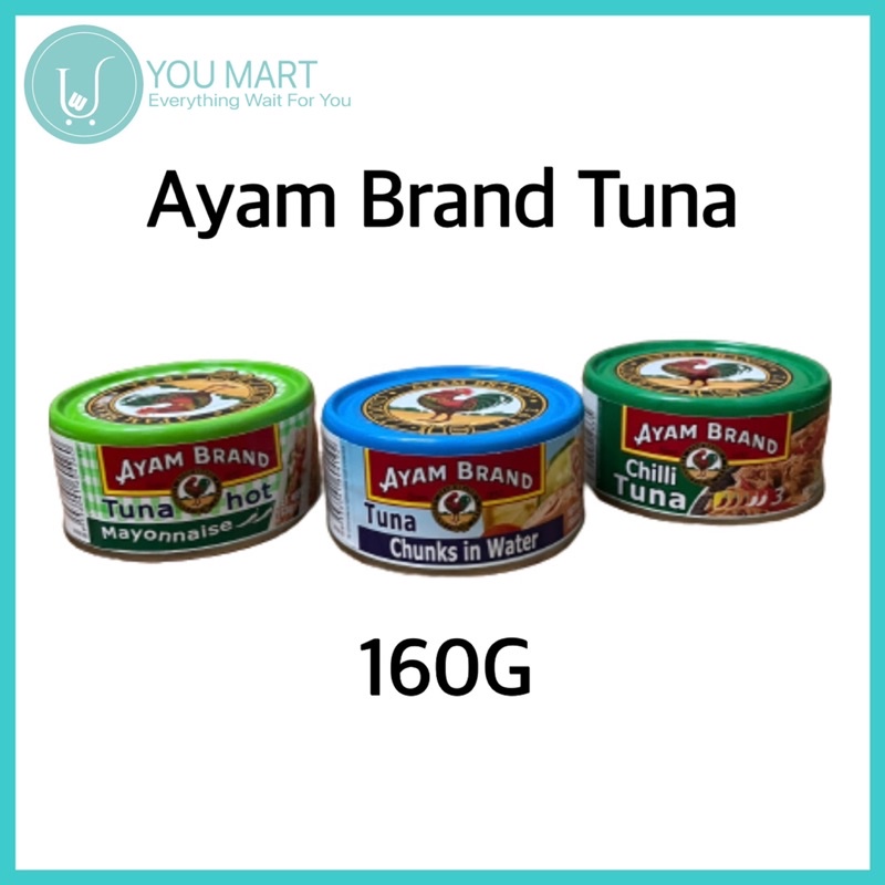 [READY STOCK] Ayam Brand Tuna (150G/160G) - 8 Types | Shopee Malaysia