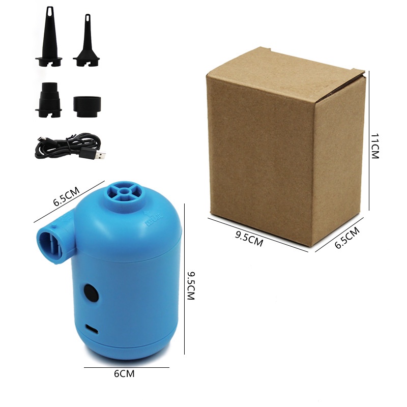 Mini Electric Air Pump USB Vacuum Pump Storage Bag Portable Camping ...