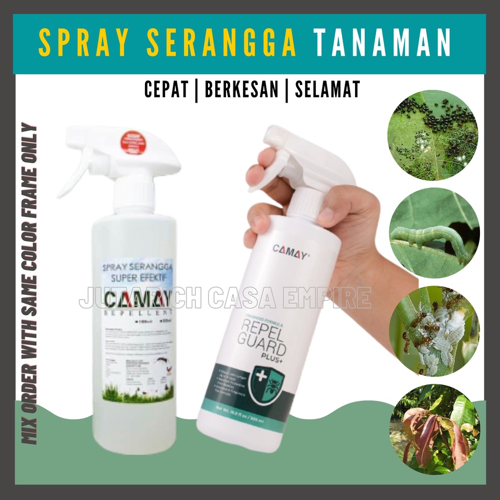 CAMAY SPRAY HAPUSKAN SERANGGA TANAMAN | BENA, SEMUT, ULAT POKOK ...