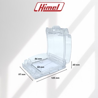 HIMEL IP55 Weatherproof Outdoor Switch Socket Cover / Waterproof Single ...