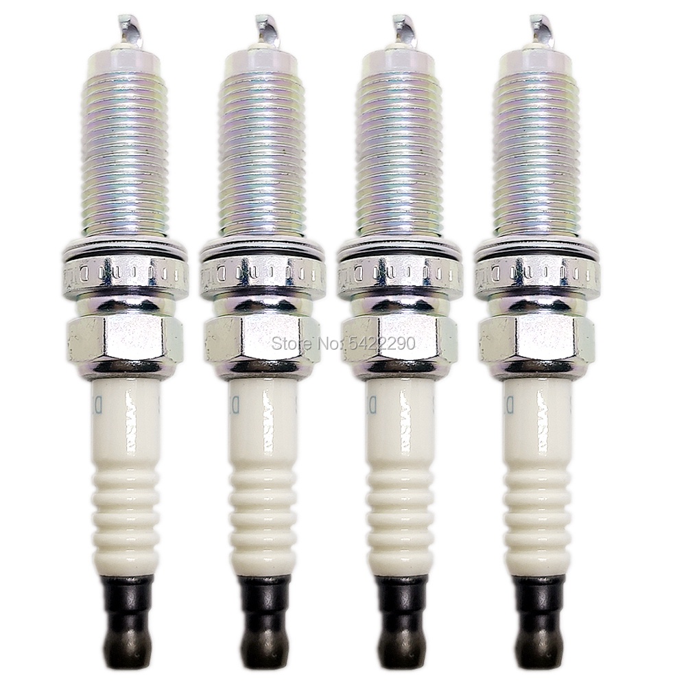 4x Dual Laser Iridium Spark Plug 12290-5R0-003 fit for Honda Fit HR-V ...