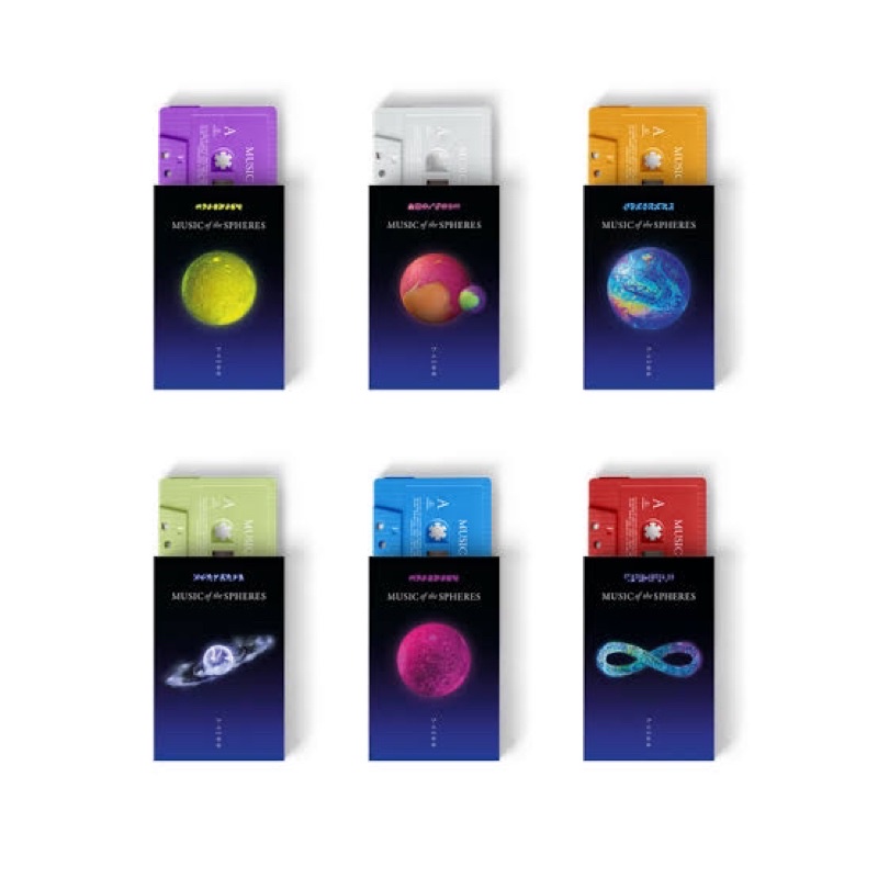 Coldplay Music Tape (Music of the spheres) | Shopee Malaysia