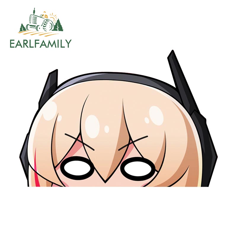 EARLFAMILY 13cm x 9cm Car Stickers for Girls Frontline M4 SOPMODII ...