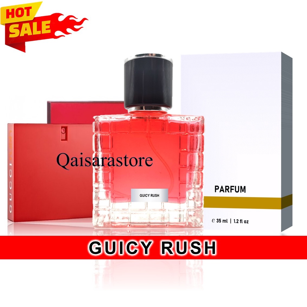 GUC-CY RUSH Long Lasting Parfum Perfume Viral EDP Travel Size Mesra ...