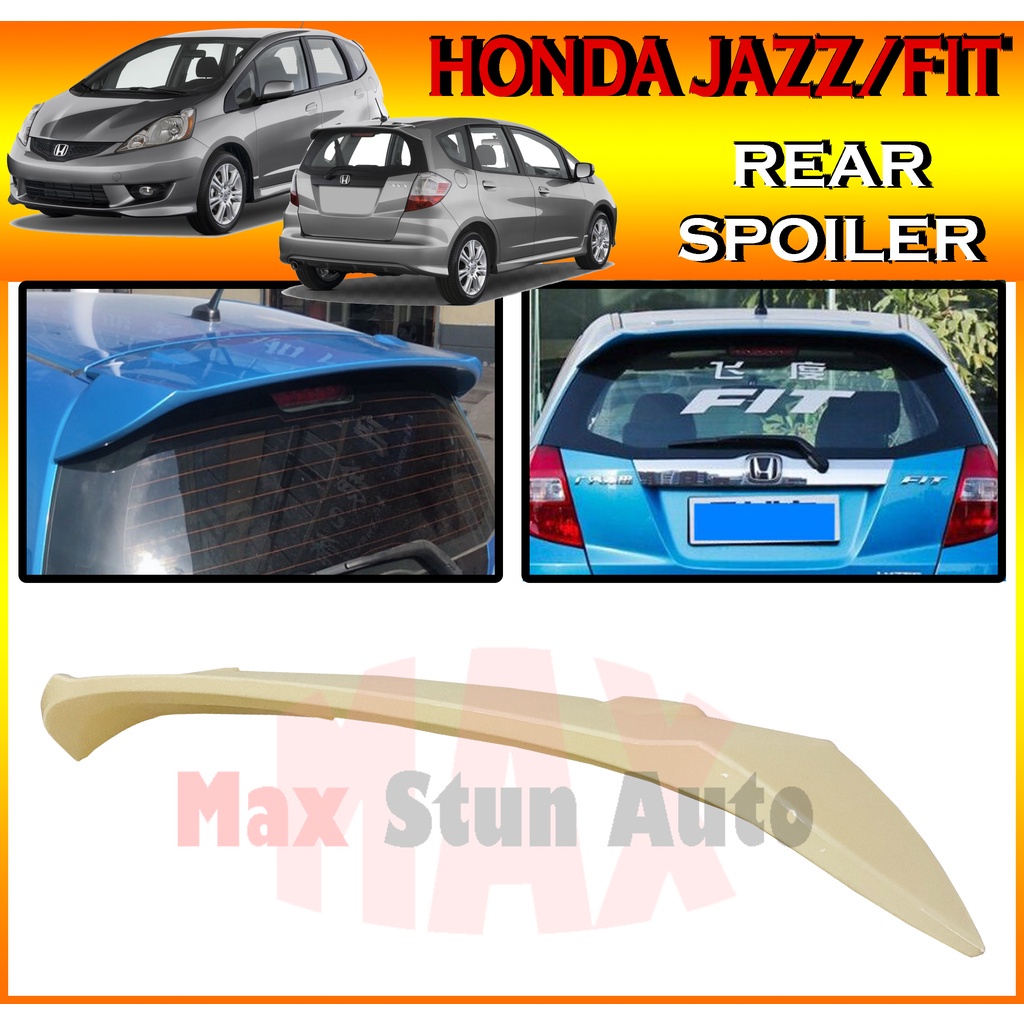 HONDA JAZZ HONDA FIT 2008-2013 REAR ROOF SPOILER TAIL TRUNK BOOT LIP ...