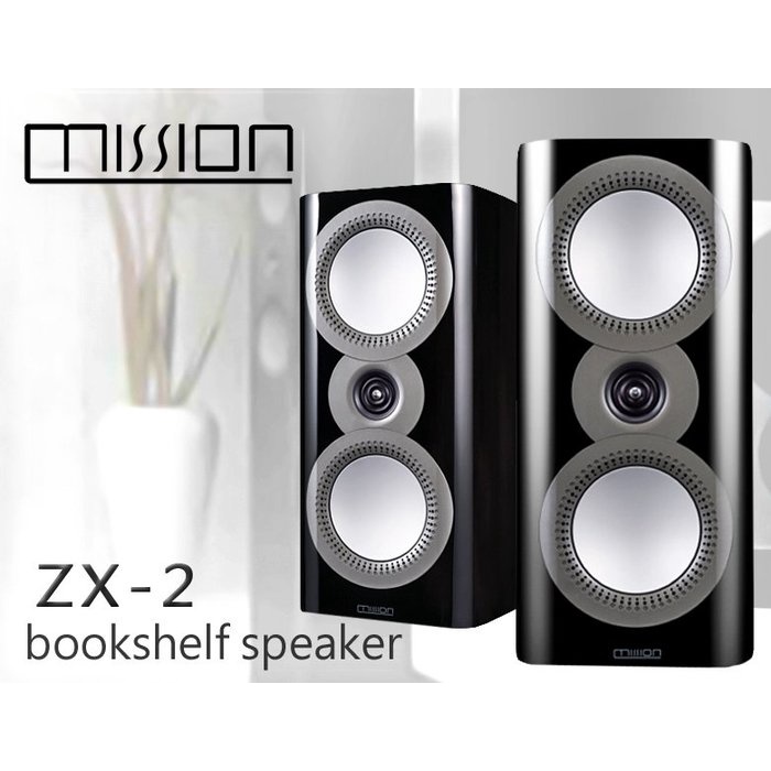 Mission ZX-2 Bookshelf Speaker | Mission Speaker | Flagship Speaker ...