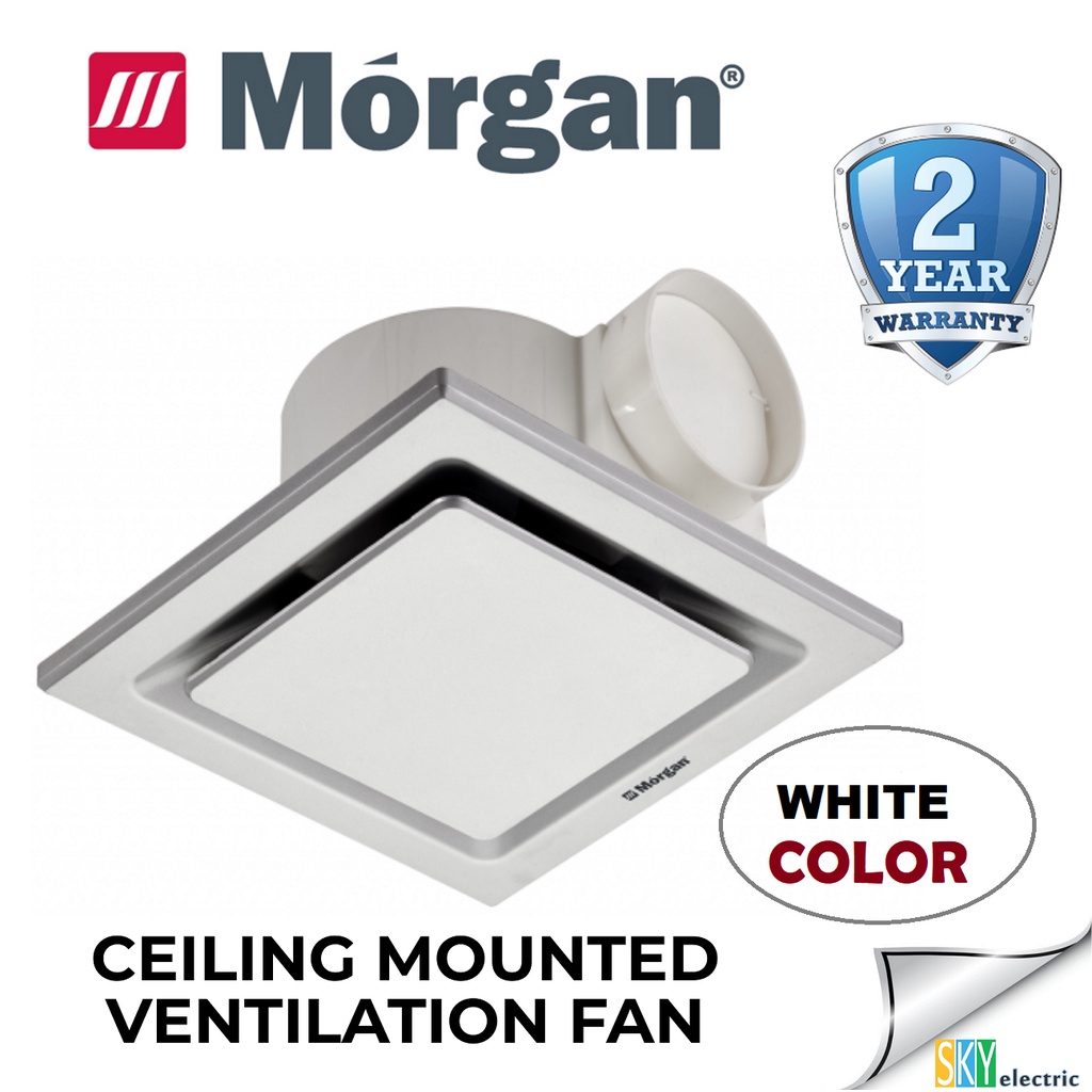MORGAN VENTILATION FAN CEILING MOUNTED TYPE , CEILING EXHAUST FAN MVF ...