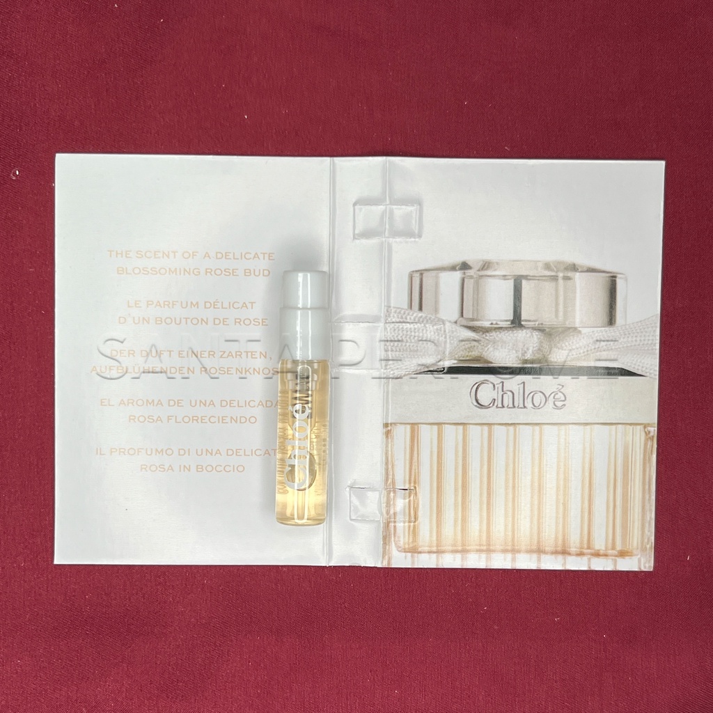 Chloe Chloe Eau de Toilette, 2015 1.5ML Perfume Sample Fragrance ...