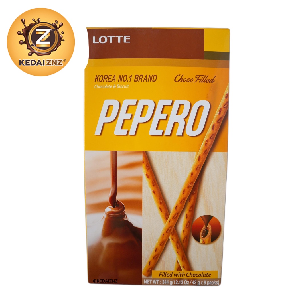 Chocolate LOTTE PEPERO Choco Filled Box 344g Coklat | Shopee Malaysia