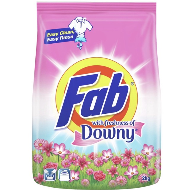 Fab Powder Detergent 2kg | Shopee Malaysia
