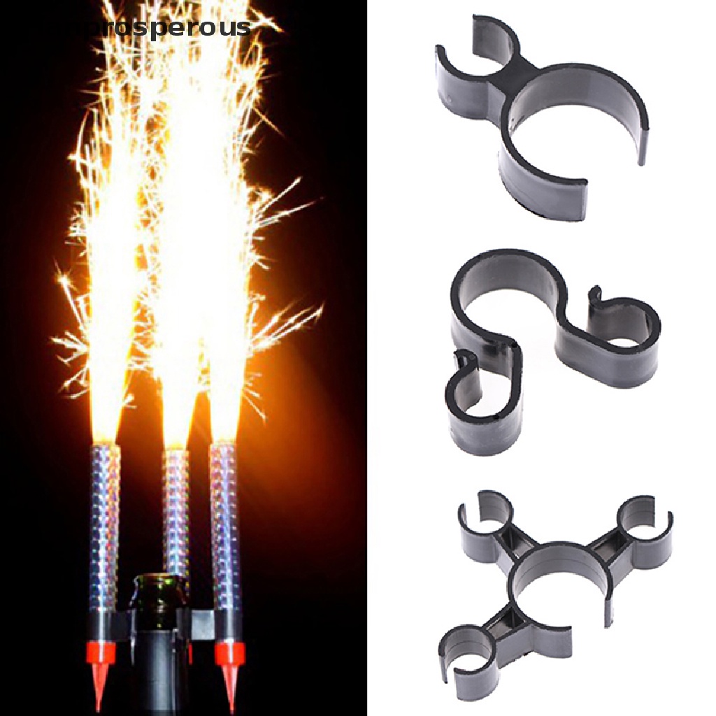 Champagne Bottle Birthday Candle Sparkler Firework Safety Ice Fountain ...