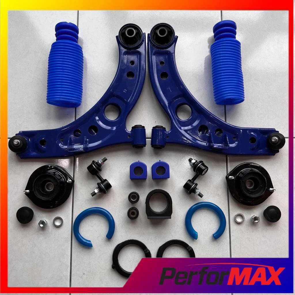 23 ITEM COMPLETE SET LOWER ARM/STABILIZER LINK/STEERING RACK BUSH ...