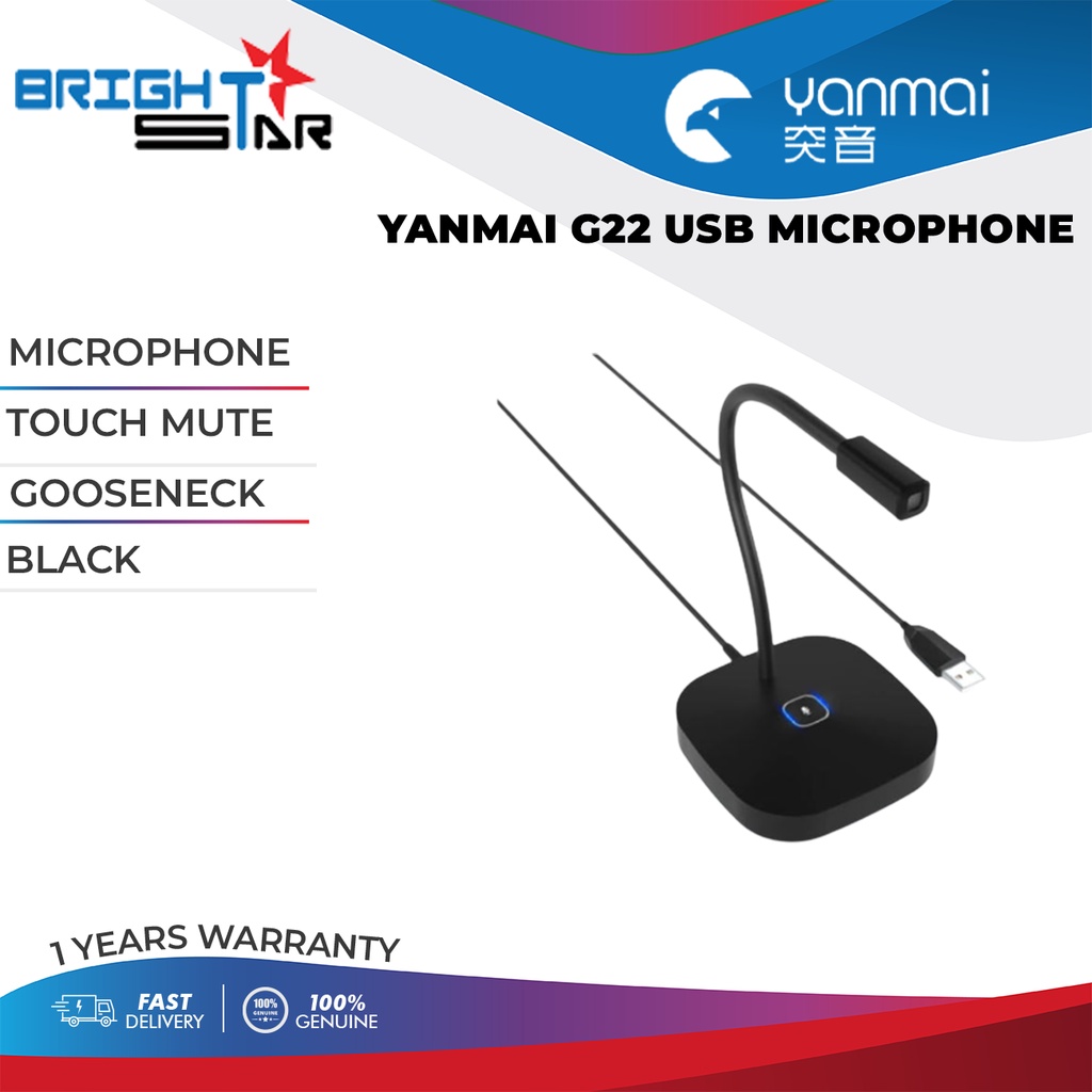 YANMAI G22 USB MICROPHONE | Shopee Malaysia