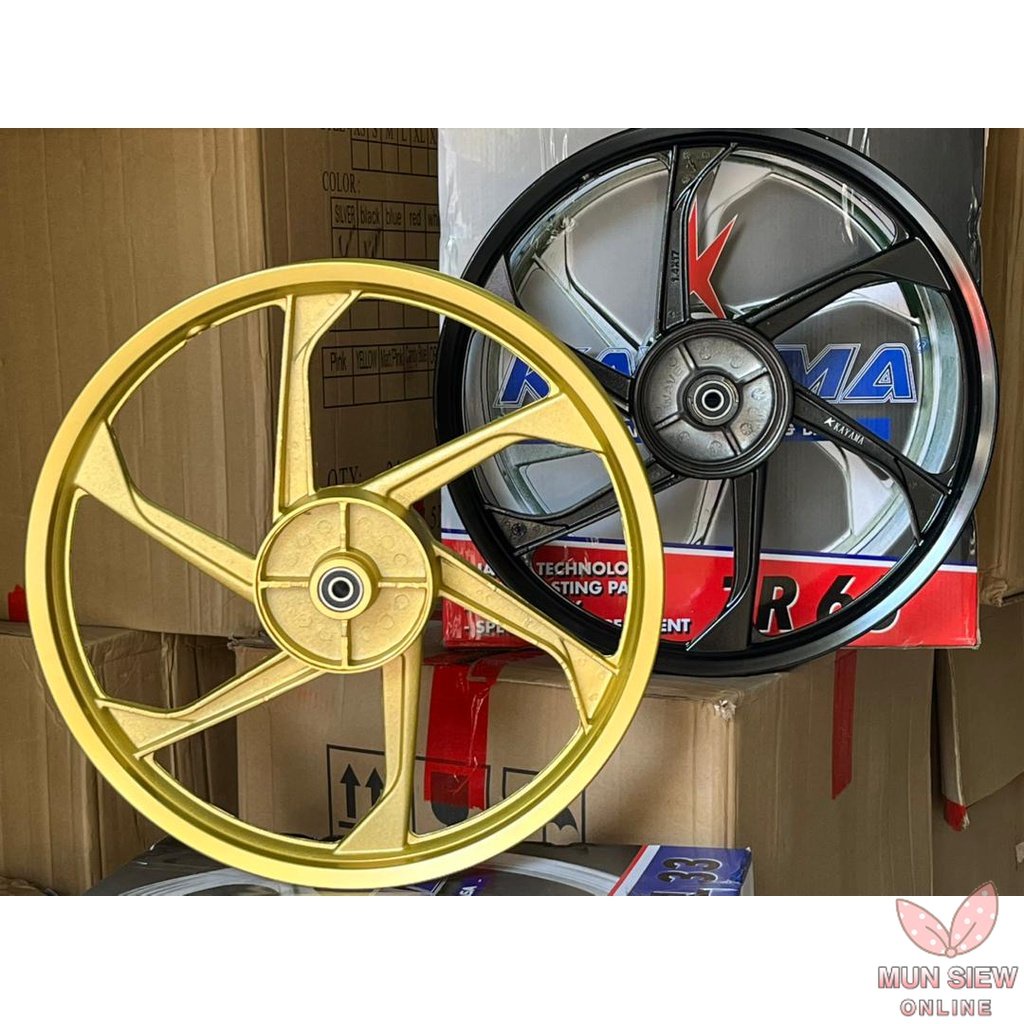 Sport Rim Wheel (KAYAMA) (ZR66) Honda Wave100 Ex5 Dream Wave 100 Wave Alpha (NO Disc) | Shopee ...
