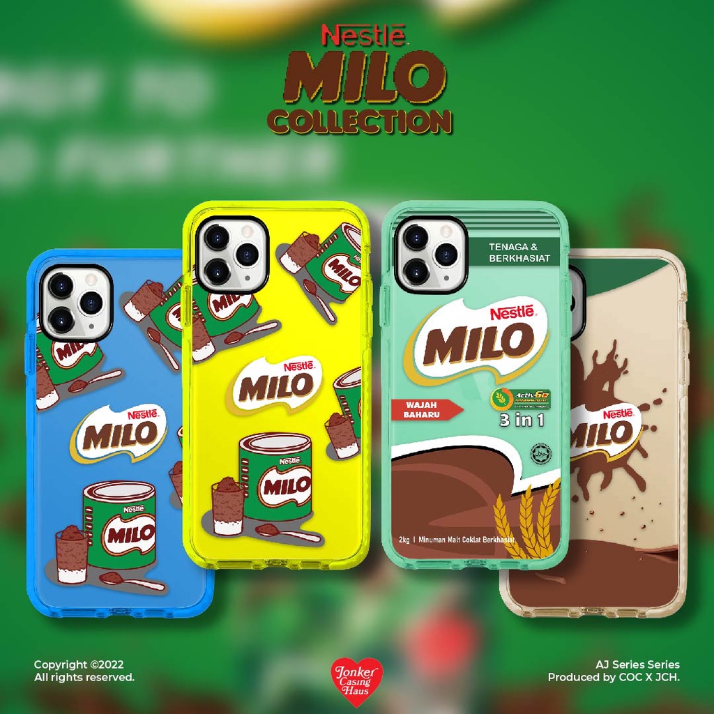 MILO COLLECTION (LOKAL SERIES) Bumper Case Casing IP 13 until 17 PRO ...
