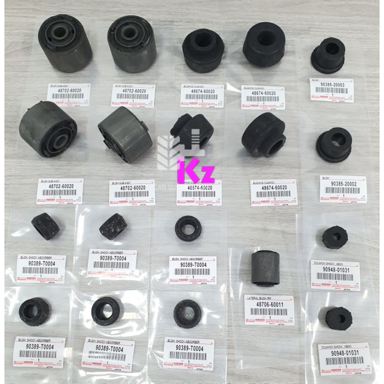 TOYOTA LAND CRUISER RJ70/LJ70 - REAR LEADING ARM BUSH/CUSHION/SHOCK ...