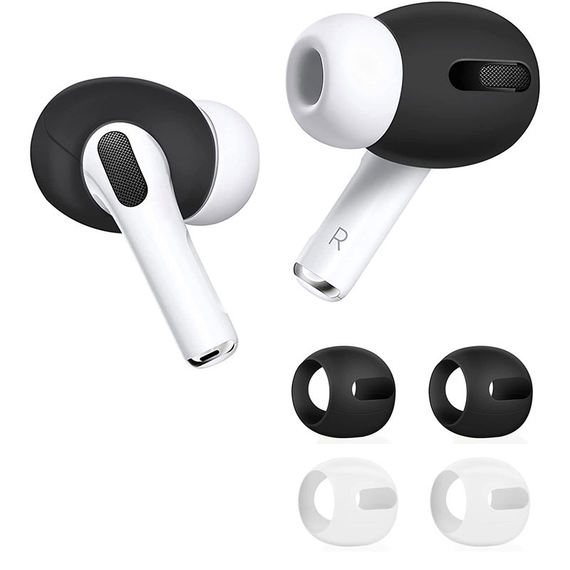 Liquid Silicone Ear Tips Cover for Airpods Pro 2 & 1 Ultra-Thin Anti ...