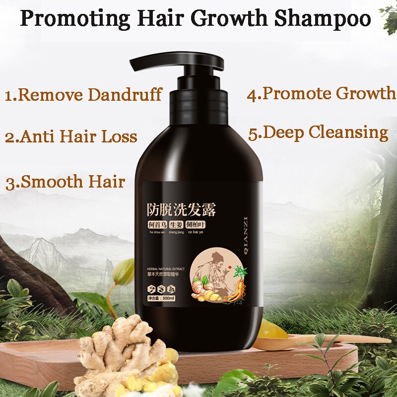 【Ready Stock】Prime Ginger Juice increase Hair Regrowth Shampoo 300ml ...