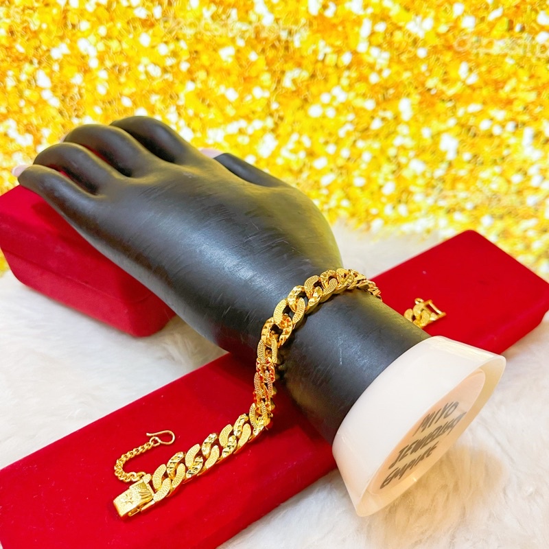 RANTAI TANGAN KIKIR , RANTAI TANGAN BENSON COP 916 ( EMAS BANGKOK ...