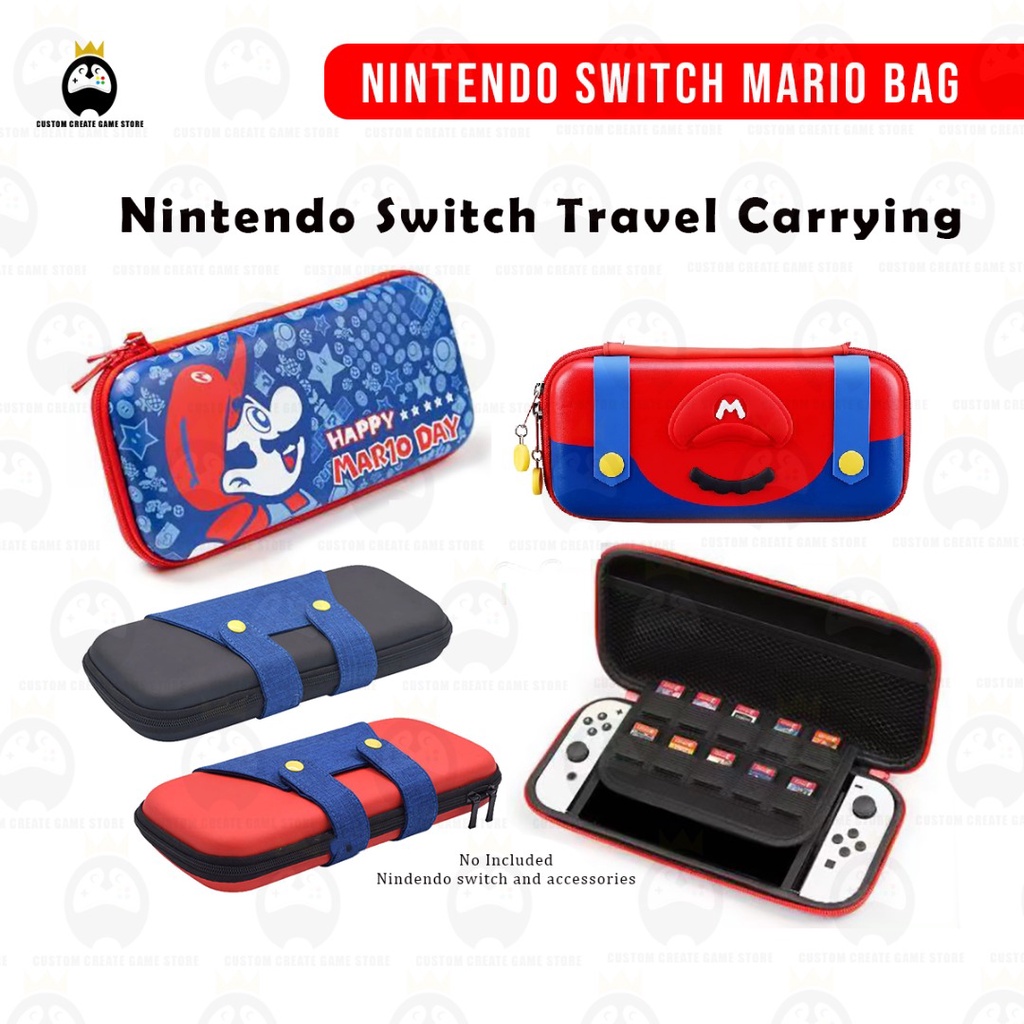 Nintendo Switch OLED Mario Bag / Mario Bag / OLED Bag / OLED Pouch Bag ...