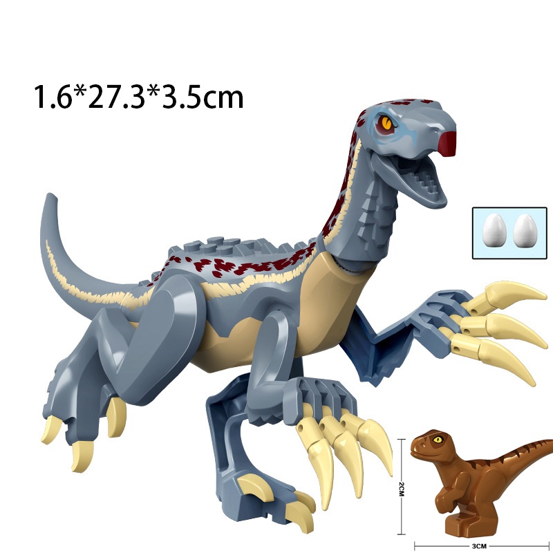 Jurassic Big Dinosaur Building Blocks Toys Park Compatible Major Brand ...