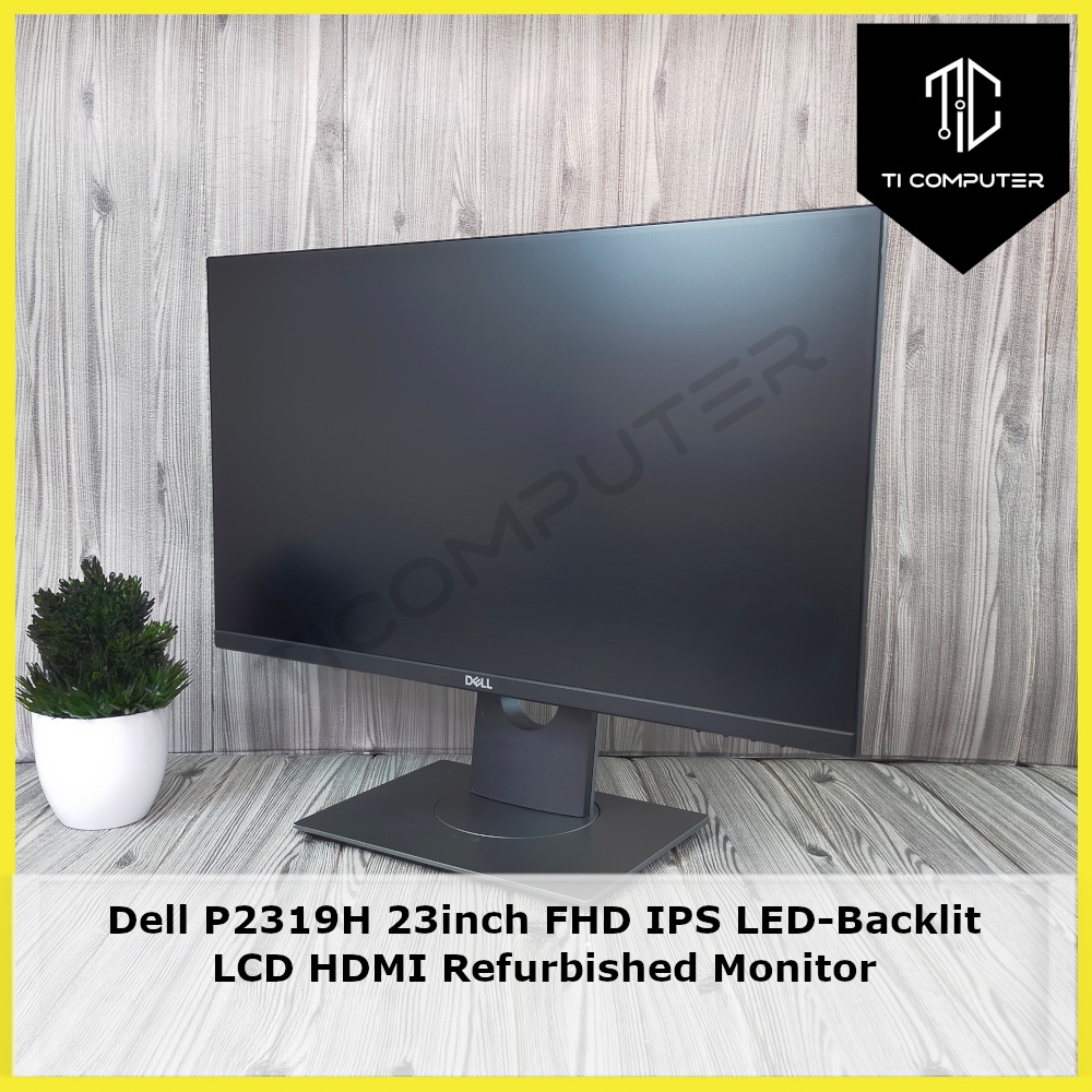 DELL P2319H 23inch FHD IPS LED Backlit Refurbished HDMI Monitor ...