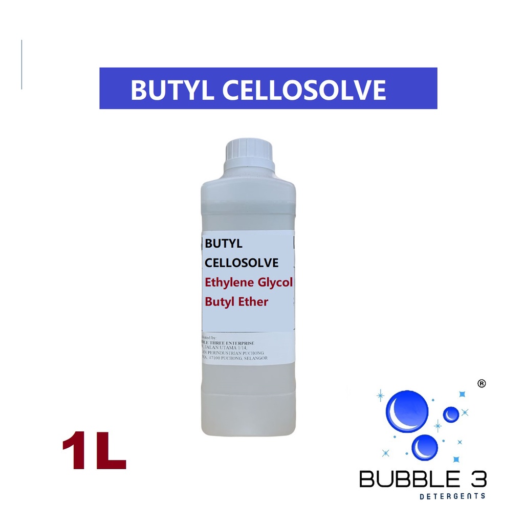 Butyl Cellosolve (Ethylene Glycol Butyl Ether) 1L & 500ml / READY STOCK ...