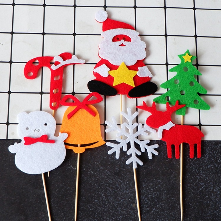 Christmas Topper, Merry Christmas Topper, Santa Claus Topper, Christmas ...