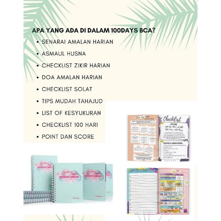 buku checklist amalan 30hari | Shopee Malaysia