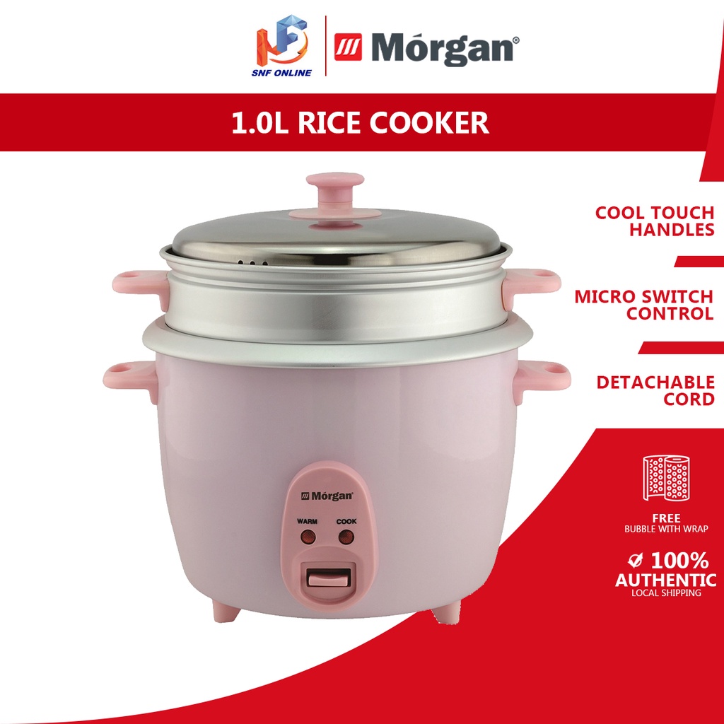 Morgan Rice Cooker (1.0 L) MRC-TC10 MRC-TD610NS | Shopee Malaysia