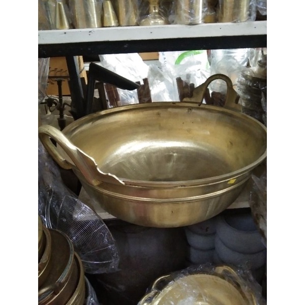 Kuali besar tembaga lama saiz mini kawah 23 inci | Shopee Malaysia