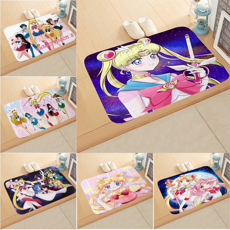 Japanese Popular Anime Sailor Moon Birthday Gift Floor Mat Print ...