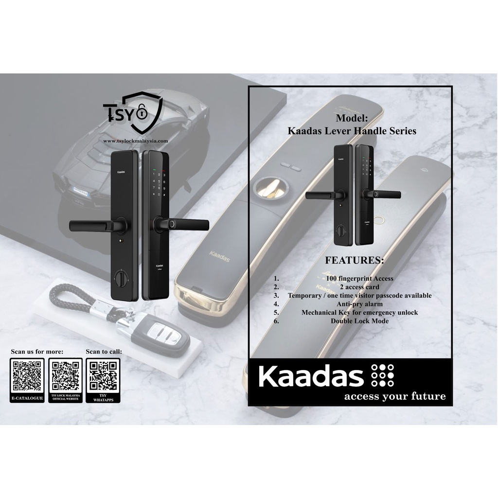 KAADAS R20 Digital Door/ KAADAS Smart Lock / SAMSUNG YALE KEYWE KAADAS ...