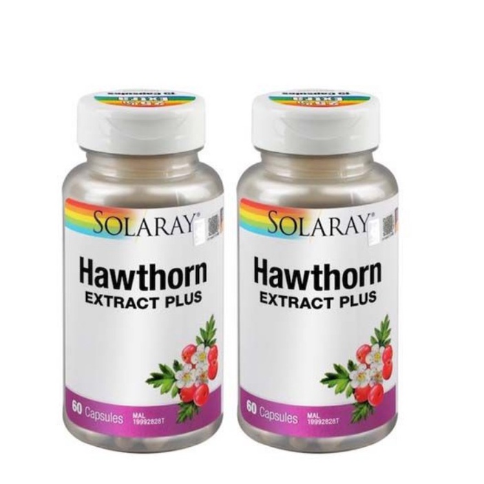 SOLARAY HAWTHORN EXTRACT PLUS CAPSULES (2X75'S/ 1X75'S) | Shopee Malaysia
