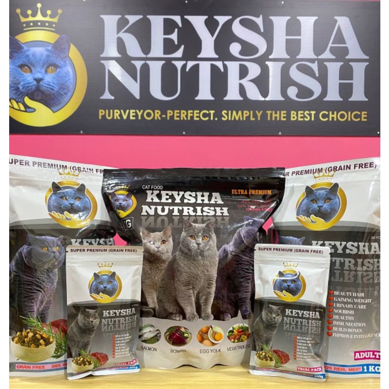 Keysha Nutrish Adult 5kg (1kg x 5pack) | Shopee Malaysia