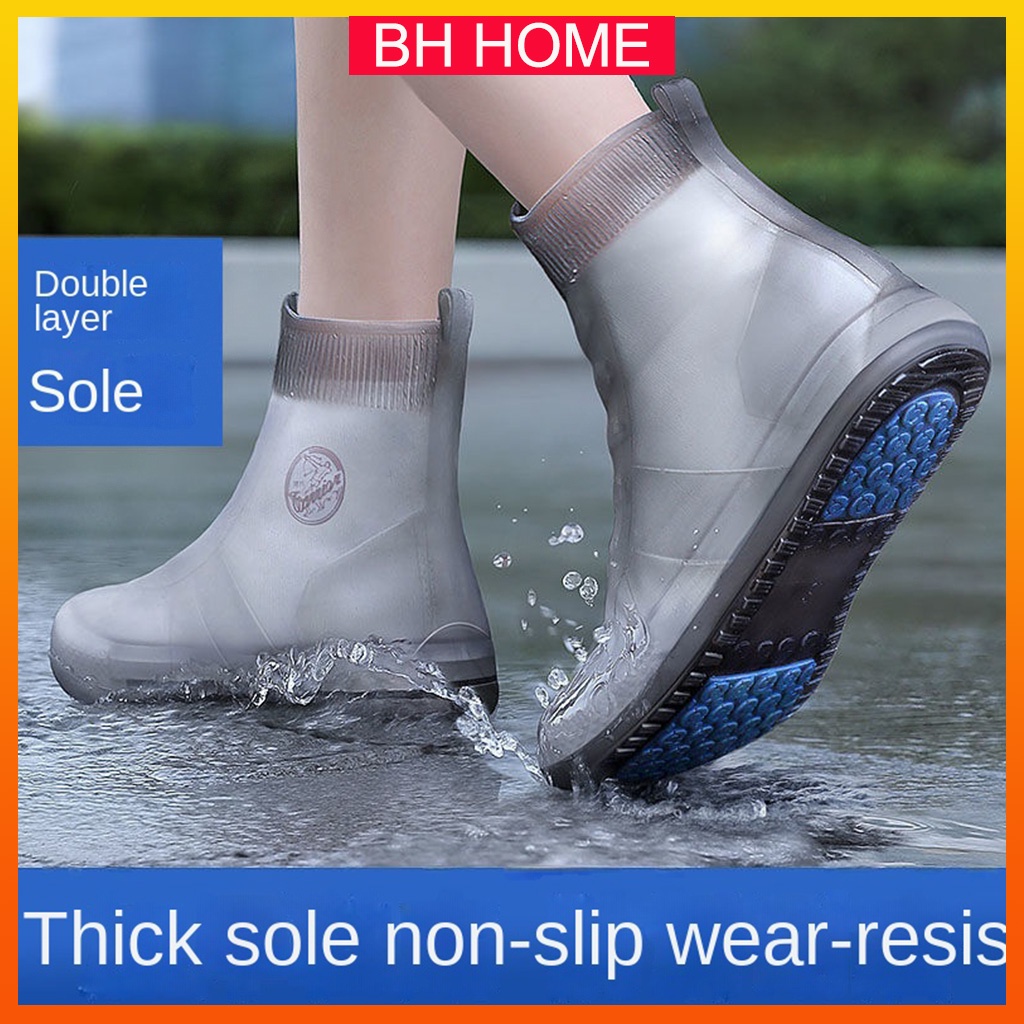 Rubber Rain Shoes Cover Rain shoes cover rain waterproof shoes cover ...