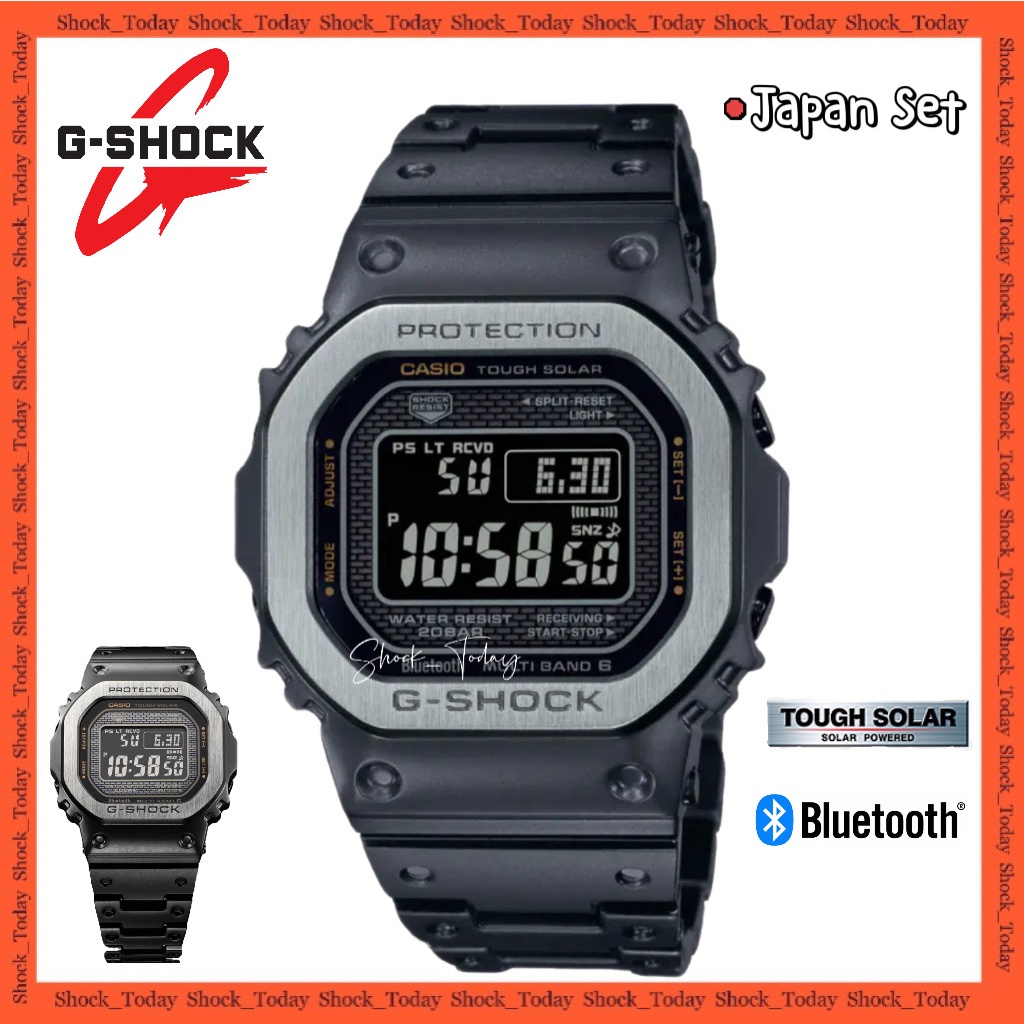 [Ready Stock] Casio G-Shock GMWB5000MB-1JF / GMWB5000MB1 / Japan Set ...