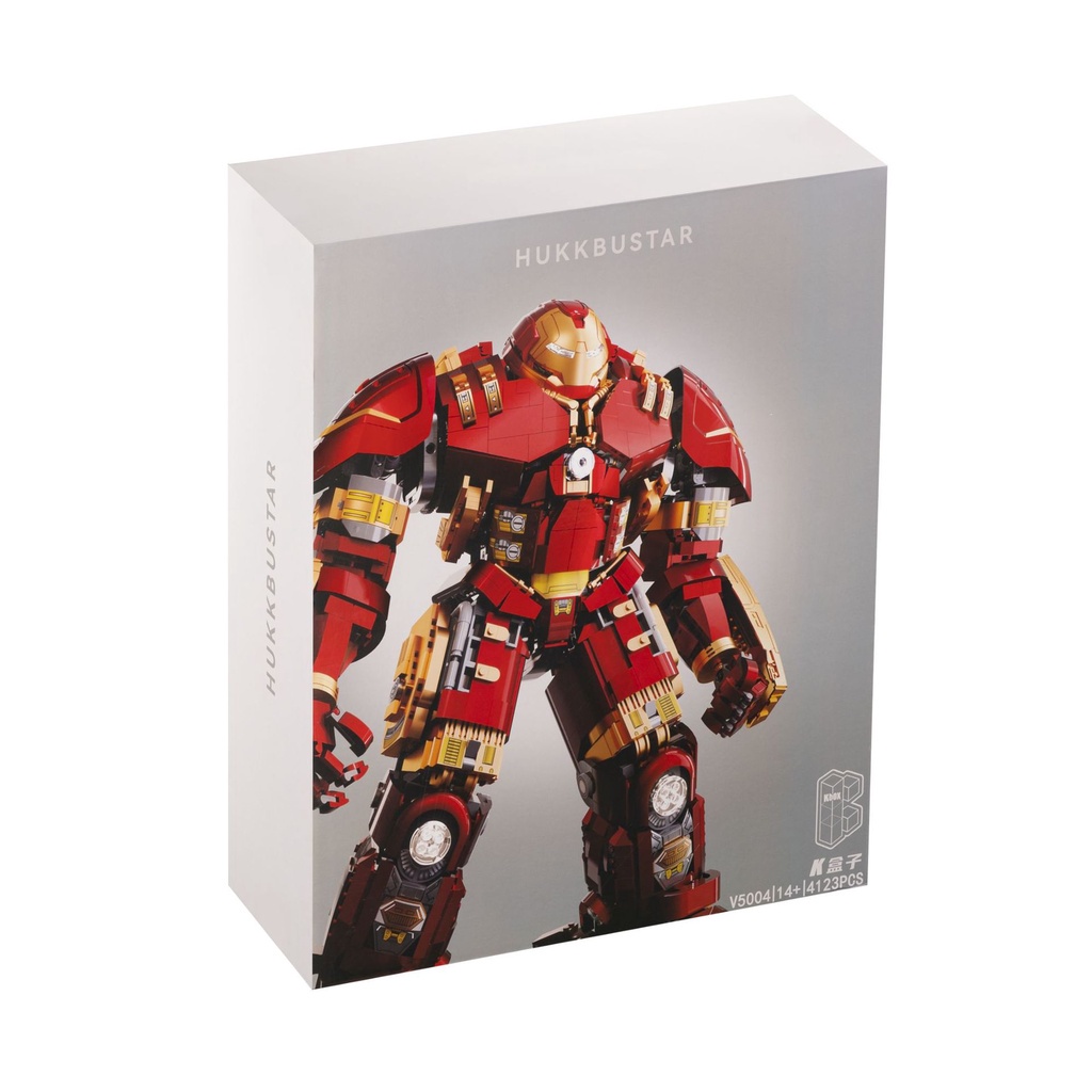 K Box V5004 Super Heroes Hulkbuster Building Block | 4,123 PCS | Shopee ...
