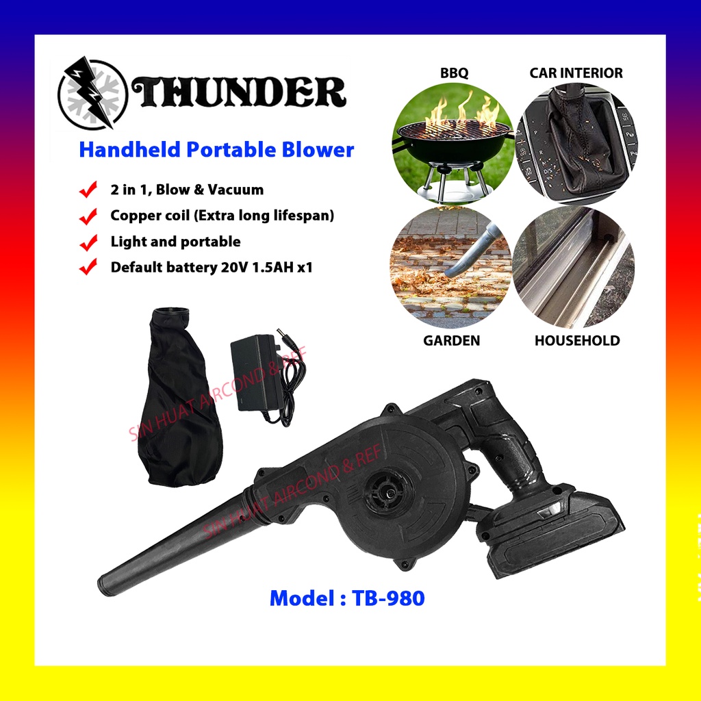 Thunder Cordless Blower Air Blower Vacuum Cleaner Dust Computer ...