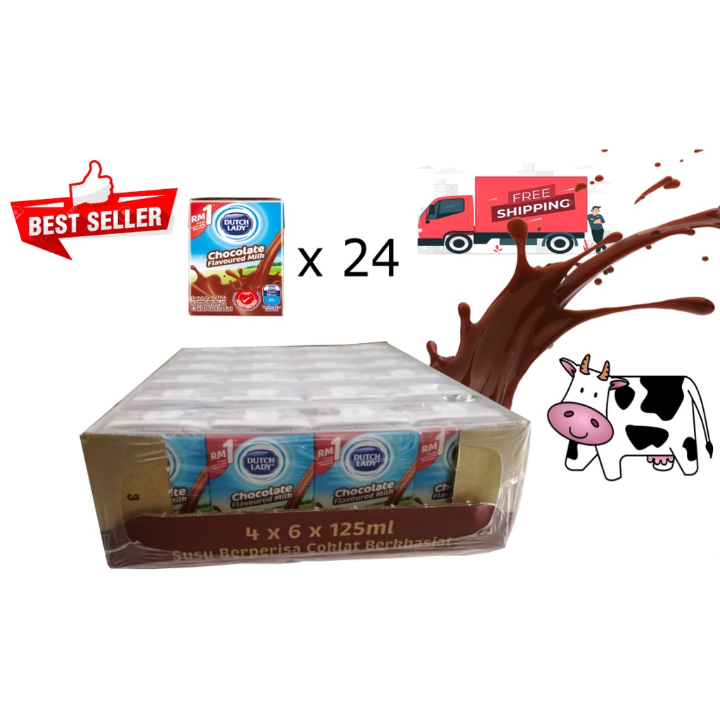 DL Mini Chocolate 125ml x 24 pcs | Shopee Malaysia