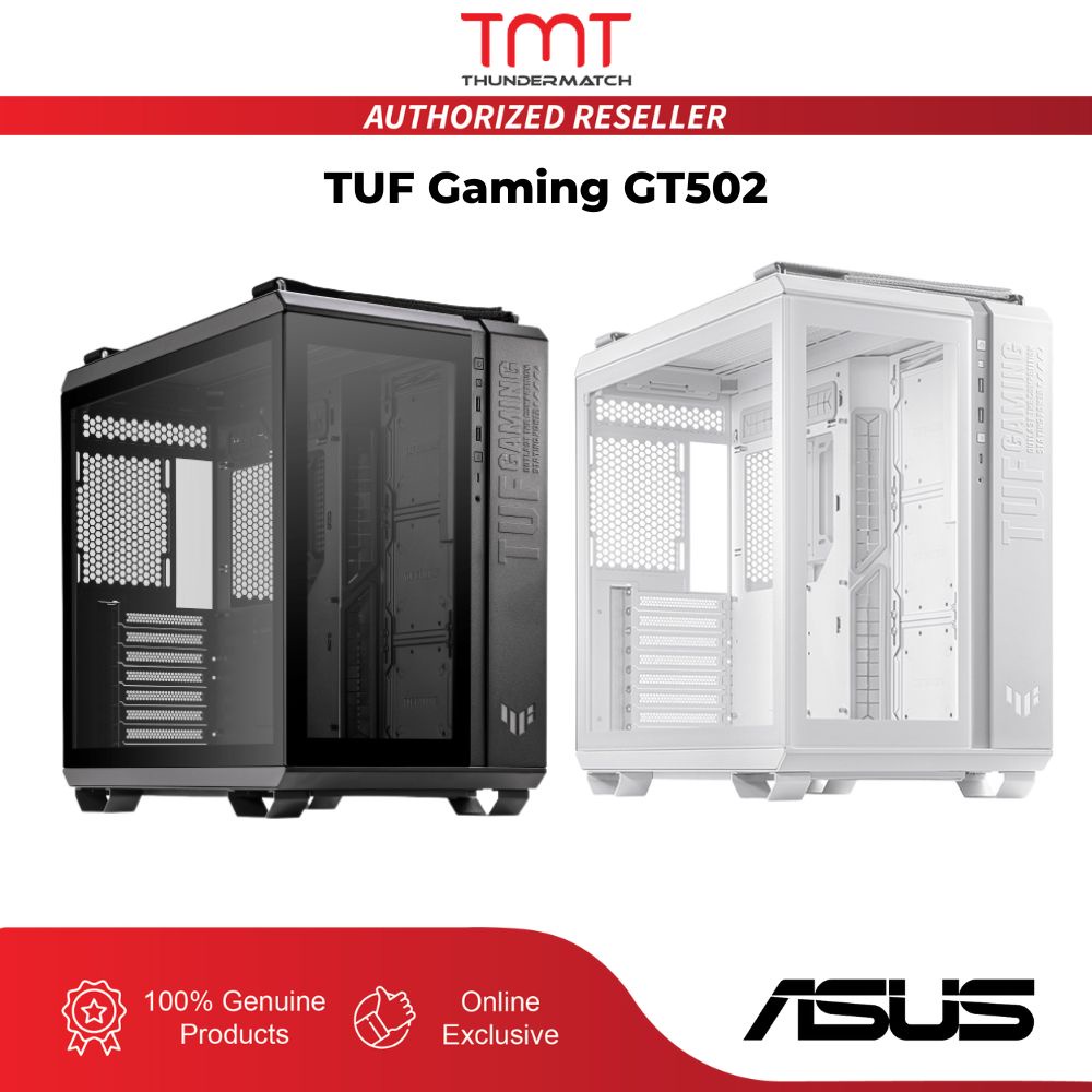 TMT Asus TUF Gaming GT502 TG With Handle ATX Casing | Shopee Malaysia