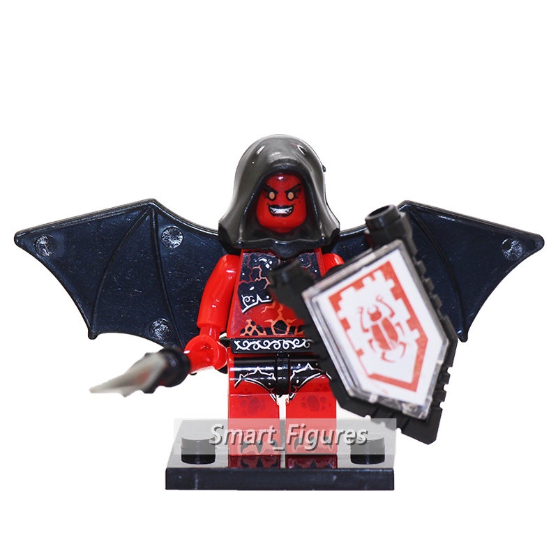 Nexo Knights Minifigures Lance Richmond Macy Clay Aaron Lavaria Beast ...